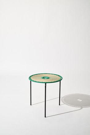 Dorothee Schumacher Kleiner handgeflochtener Coffee Table