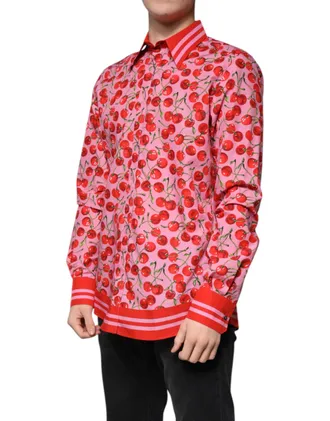 Dolce & Gabbana Martini Shirt - Pink