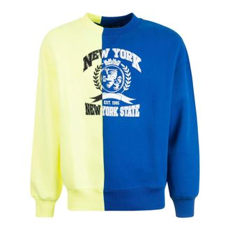 Tommy Hilfiger Safety Yellow Cut Trough Crest Sweatshirt - - Sweatshirts & Hoodies - Herren - Mehrfarbig - L