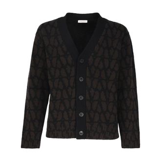 Valentino Garavani Strickjacke - - Knitwear - Herren - Braun - S