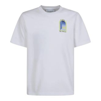 Casablanca Tee Manches Courtes Classique Arches - Homme - Tops - Blanc - Taille: 2XL