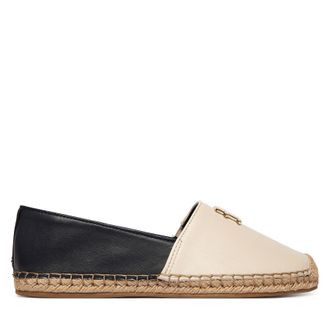 Tommy Hilfiger Espadrilles Tommy Hilfiger Th Logo Leather Espadrille FW0FW09246 Bunt