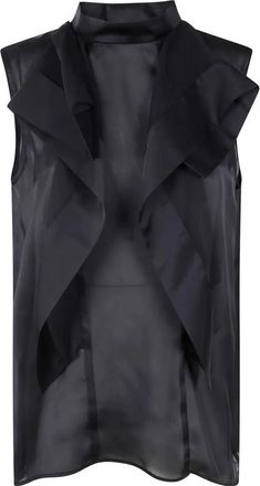 sacai &Auml;rmelloses Oberteil - - Tops - Damen - Schwarzk - L