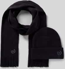 Bugatti Set aus Schal und M&uuml;tze mit Geschenkbox