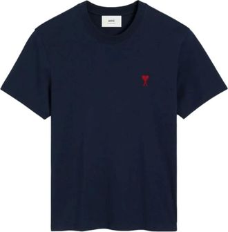 Ami Homme, Tops, Bleu, Taille: M Ami de Coeur T-shirt