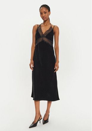 Vicolo Coctailkleid TS0282 Schwarz Slim Fit