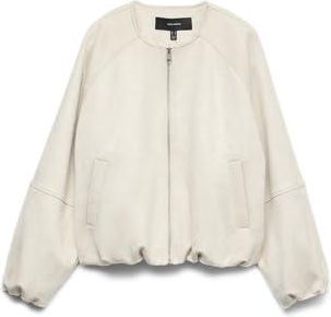 Vero Moda Vero Moda Short Jacket Vmjose Monica GA VIP Veste Courte, Farine davoine, Large Femmes