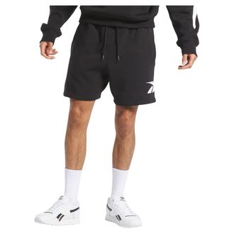 Reebok Herren Vector Pants, Black/Chalk