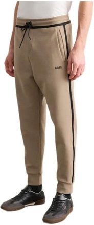 HUGO BOSS Homme, Pantalons, Gris, Taille: M Hadiko Tape Pantalons de surv&ecirc;tement