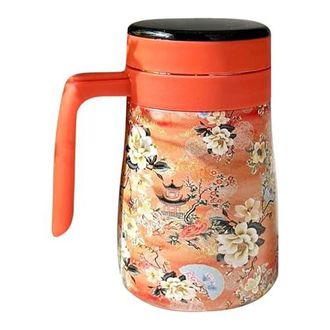 Generic Carafe thermique pour boissons chaudes | Pichet à café thermique vintage de 550 ml, cafetière avec affichage intelligent de la température, distribute