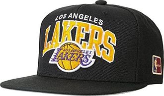 Mitchell & Ness Homme Casquettes Snapback & Strapback Black Team Arch LA Lakers