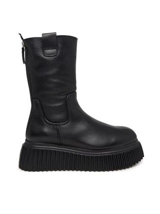 AGL Stiefeletten Milagros Fur D751529PGK Schwarz