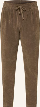 Juvia Frotteehose Brian Im Jogging-Stil Extra Slim Fit gruen