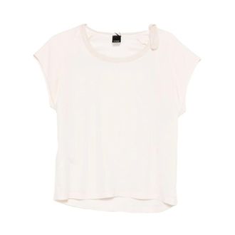 Pinko Pinko, Femme, Tops, Rose, Taille: 40 FR Bertha P97 T-shirt
