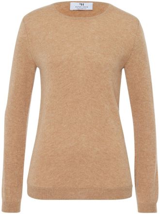 Peter Hahn Rundhals-Pullover aus 100% Premium-Kaschmir Peter Hahn braun