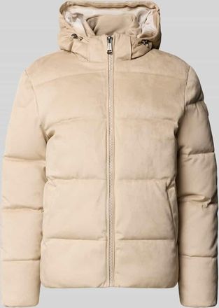 Guess Regular Fit Steppjacke in Leder-Optik