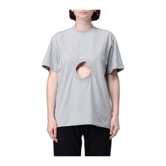 Coperni Fenster T-Shirt - - Tops - Damen - Grau - XS