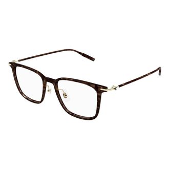 Montblanc Stylische Brillen - - Accessories - Herren - Braun - 52 MM