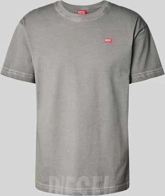 Diesel Regular Fit T-Shirt aus reiner Baumwolle