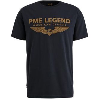 PME Legend T-shirt &agrave; col rond pour homme avec logo en &eacute;lasthanne - Coupe droite, Salute 5281, XL