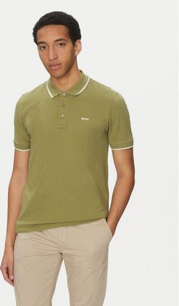 HUGO BOSS Poloshirt Parlay 190 50494697 Grün Regular Fit
