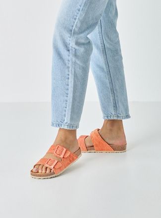 Tamaris Damen Fu&szlig;bettpantolette rot (Coral), 42