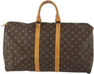 Louis Vuitton unisex, Pre-owned, Brun, Taille: ONE Size Sac Keepall Pre-owned
