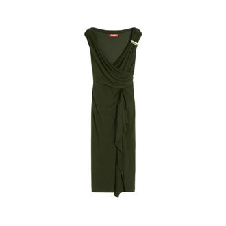 Max Mara Damen, Kleider, Gr&uuml;n, MGr&ouml;&szlig;e