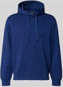 A|X Armani Exchange Regular Fit Hoodie aus Baumwoll-Mix