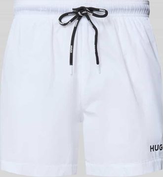HUGO BOSS Badehose mit Tunnelzug Modell HAITI