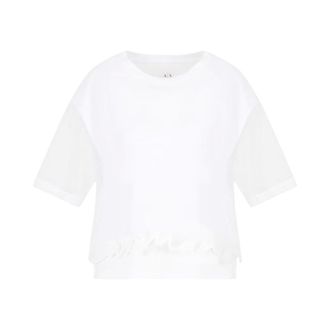 A|X Armani Exchange Damen, Oberteile, Wei&szlig;, XLGr&ouml;&szlig;e