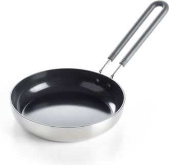 GreenPan Mini Hart eloxierte, Gesundheitsfördernde Keramische Antihaft-Edelstahlpfanne 14 cm rund, PFAS-frei, Induktion, Stay-Cool-Edelstahlgriff, Backofenfest