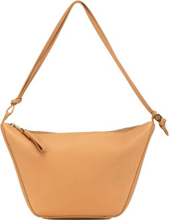 Loewe Hobo Bags - Mini Leather Hammock Hobo - Gr. unisize - in Braun - f&uuml;r Damen