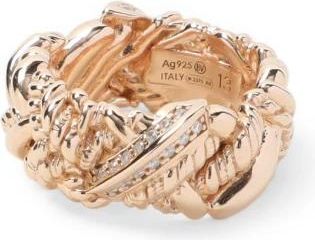 Bottega Veneta Femme, Accessoires, Jaune, Taille: 56 MM Drop Ring