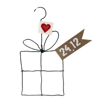 Good old Friends X-Mas Drahtornamente Geschenk Drahtdekoration Weihnachtsdeko