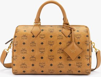 MCM Ella Boston-Tasche in Visetos