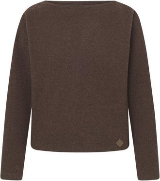 Stapf Rundhalspullover Cape-Pullover Natalina