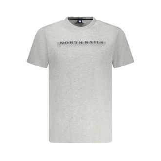 North Sails Homme, Tops, Gris, Taille: S T-Shirt à Manches Courtes