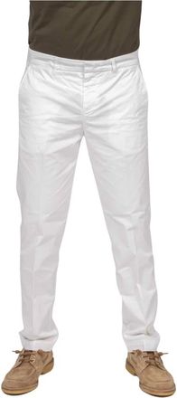 Fay Homme, Pantalons, Blanc, Taille: W36 Pantalone Capri