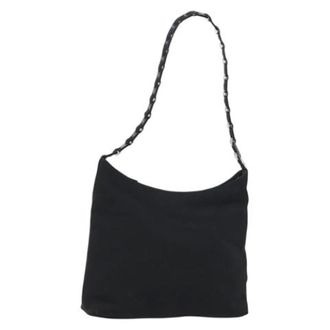 Ferragamo Sac bandouli&egrave;re en nylon Pre-owned - Femme - Pre-owned - Noir - Taille: ONE Size