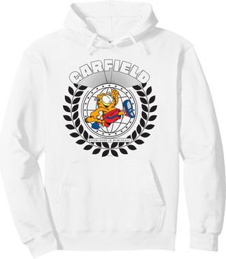 Garfield Pose, Gymnasium, Leichtathletik, Vintage-Sport Pullover Hoodie
