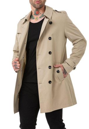 Red Bridge Trenchcoat mit G&uuml;rtel und doppelreihigem Design Casual