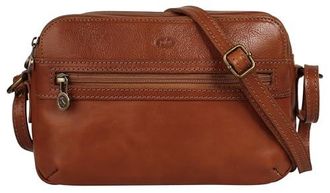 Pik&eacute; Sac &agrave; bandouli&egrave;re Damen echt Leder | Fabriqu&eacute; en Italie, sac bandouli&egrave;re, sac &agrave; main, compartiment smartphone, bandouli&egrave;re r&eacute;glable, 3 compartiments z