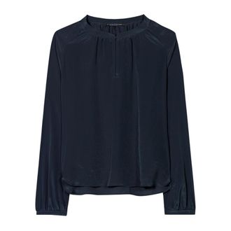 Luisa Cerano Stilvolle Bluse mit Einzigartigem Design - - Blouses & Shirts - Damen - Blau - M