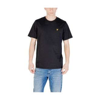 Lyle & Scott Kurz&auml;rmeliges T-Shirt - - Tops - Herren - Schwarzk - M
