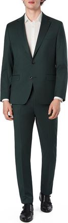 Digel Herren Anzug gr&uuml;n Schurwolle