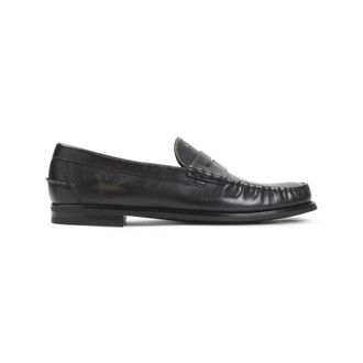 Prada Loafer aus geb&uuml;rstetem Leder - - Shoes - Herren - Schwarzk - 42 1/2 EU