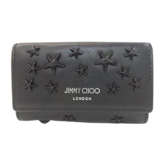 Jimmy Choo London Porte-cl&eacute;s Pre-owned - Femme - Pre-owned - Noir - Taille: ONE Size