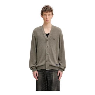 Neighborhood Schlichter Cardigan - - Knitwear - Herren - Grau - M