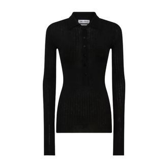 The Attico Femme, Pulls, Noir, Taille: 38 FR Long Sleeve Top